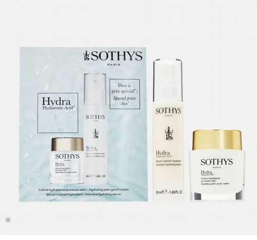 Набор sothys satin hydra4