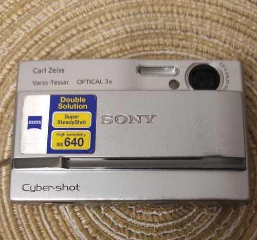 Цифровой фотоаппарат sony cyber shot DSC-T9 Silver