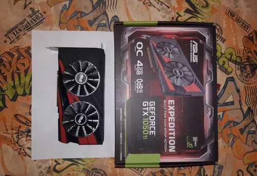 Видеокарта asus gtx 1050 ti Expedition OC