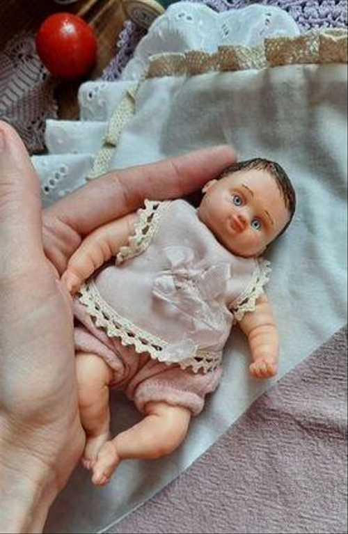 Мини реборн, реалистичная мини кукла младенец