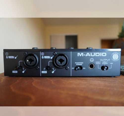 Звуковая карта M-audio M-track DUO