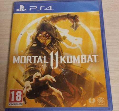 Mortal kombat 11 ps4 диск