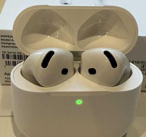 Беспроводные наушники apple airpods 4