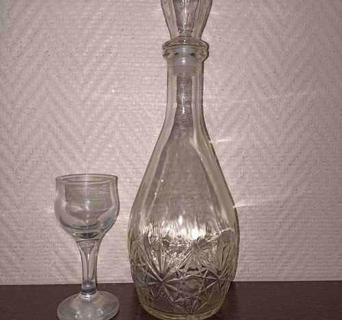 Графин. Штоф. 0.5 L. Стекло