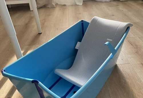 Складная ванночка stokke с горкой beaba