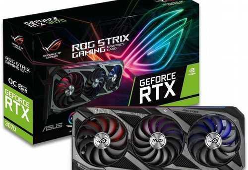 Видеокарта Asus RTX 3070 ROG stix gaming