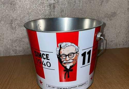 Ведро коллекционное KFC 80 лет