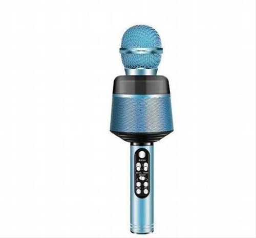 Микрофон Bluetooth (синий) q009