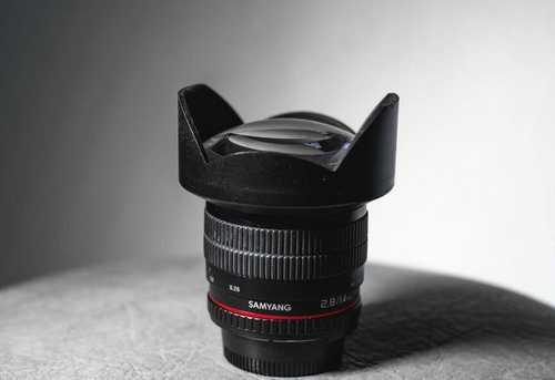 Сверхширик Samyang 14mm 2.8 Nikon F