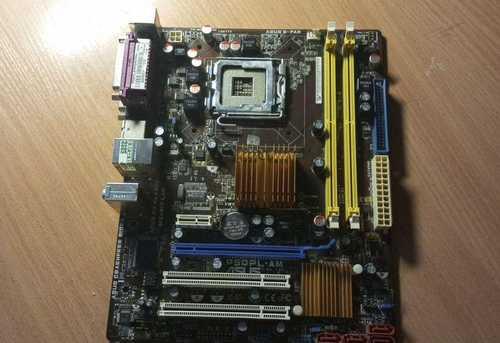 Материнская плата Asus P5QPL-AM lga 775 ddr2