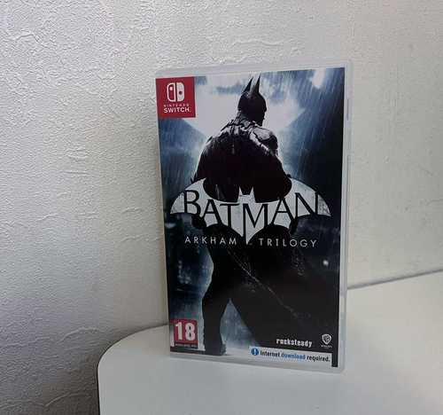 Batman Arkham Trilogy Switch русские субтитры