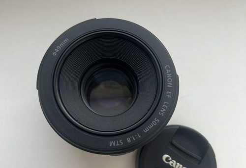 Объектив Canon 50mm 1.8 STM версии (2)
