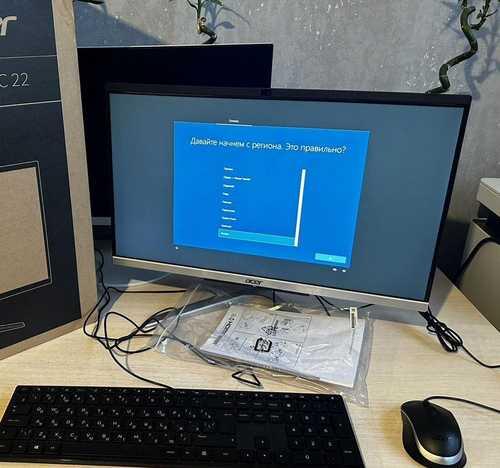 Моноблок asus Aspire C22-420