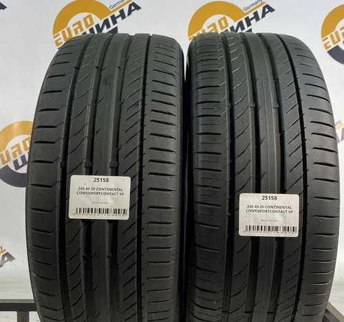 Continental ContiSportContact 5P 245/40 R20 103Y