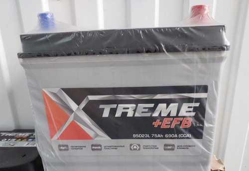 Аккумулятор Xtreme EFB 6ст-75 оп (95D23L)