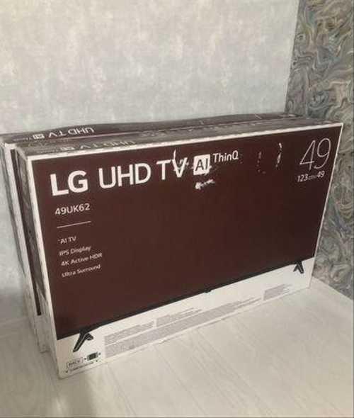 Продаю телевизор LG 49, новый