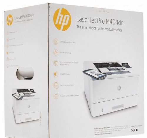 Принтер лазерный HP LaserJet Pro M404dn