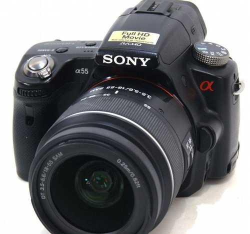 Зеркальный фотоаппарат Sony Alpha SLT-A55 Kit