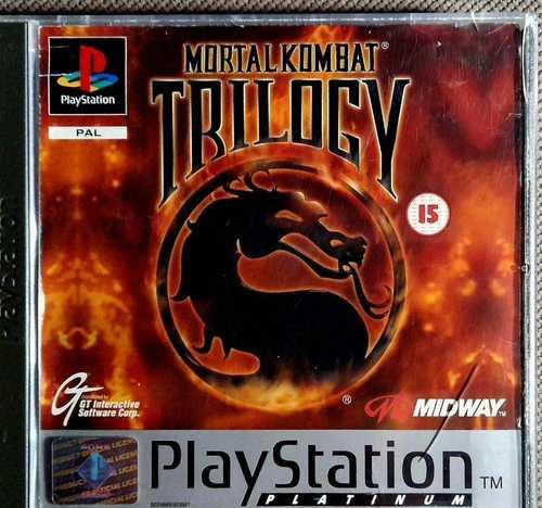 Mortal kombat Trilogy PS1 (PAL)