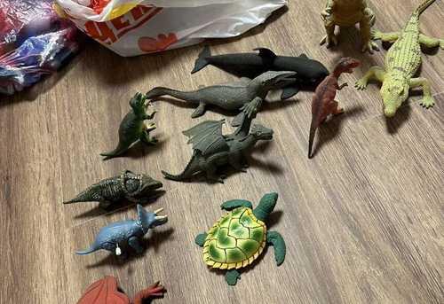 Пакеты игрушек для мальчика по 350 (динозавры)