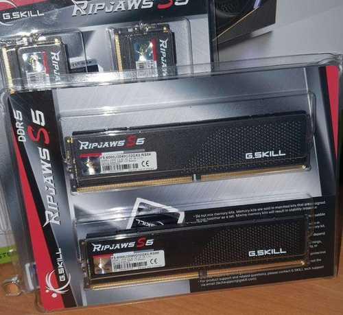 Оперативная память ddr5 32gb G.skill ripjaws 6000