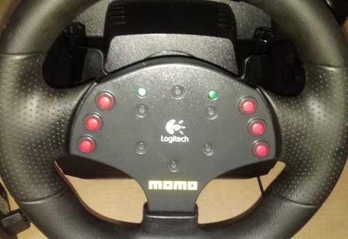 Игровой руль logitech Momo racing
