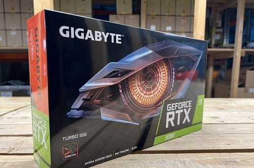 Видеокарта gigabyte RTX 3080 turbo 10G, рст