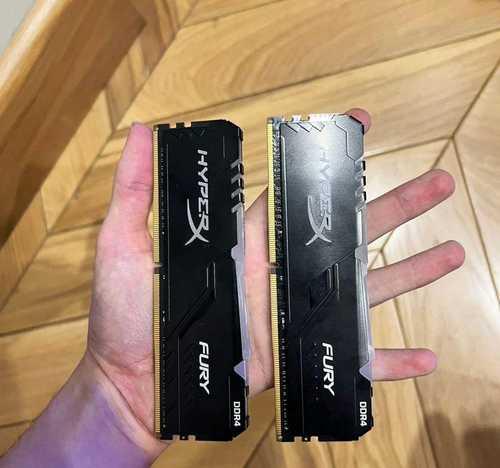 Оперативная память HyperX Fury 32gb ddr4