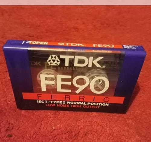 Аудиокассета TDK FE 90 ferric