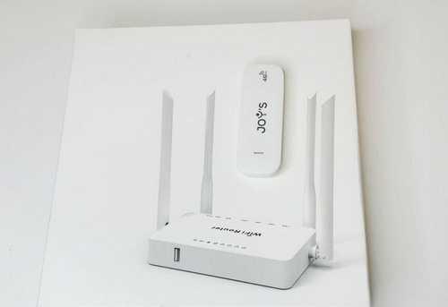 4G USB Модем Joys и WiFi Роутер Комплект Интернета