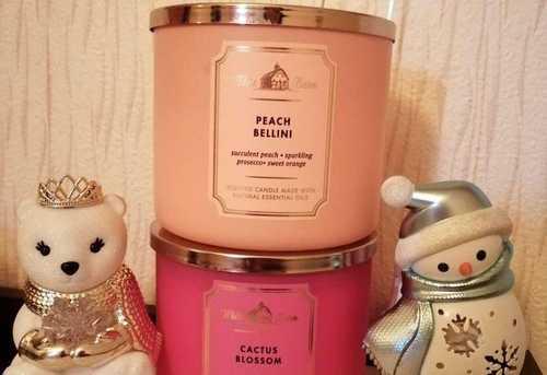 Свечи Bath and body works большие