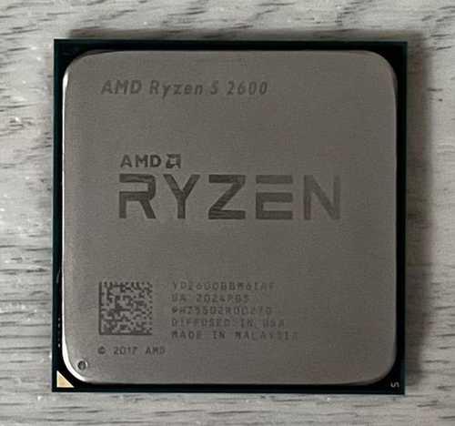 Процессор Ryzen 5 2600