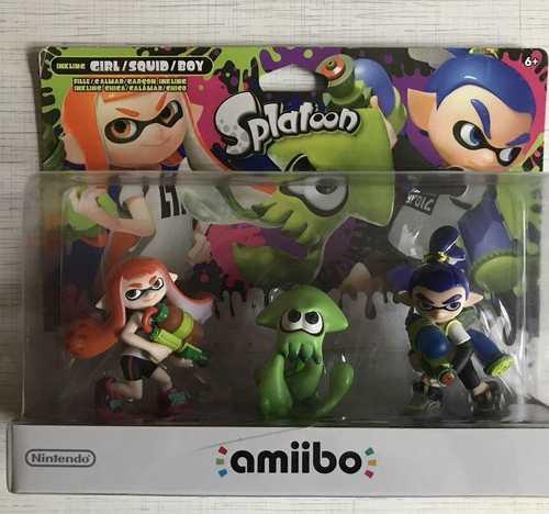 Amiibo Splatoon Triple Set