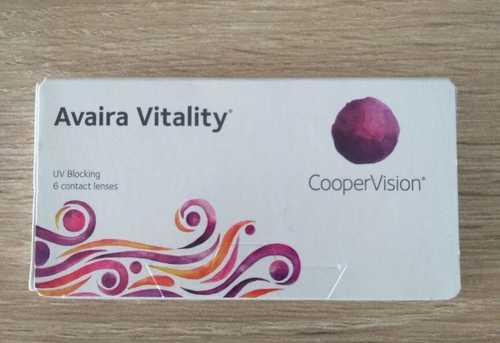 Линзы контактные Avaira Vitality -7,5