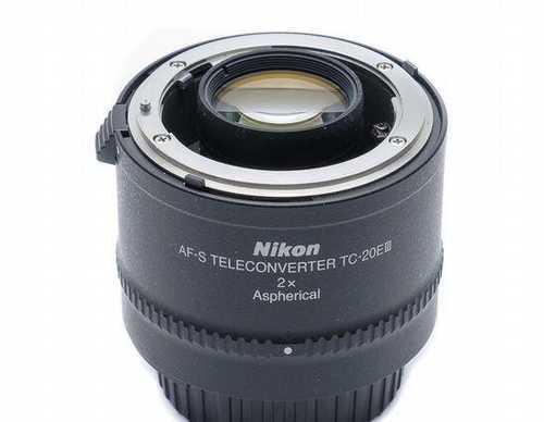 Nikon af-s teleconverter TC-20E III новый