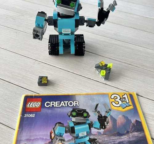 Lego creator 31062 робот исследователь