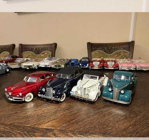 1:18 Cadillac, Tucker, Buick, Studebacker