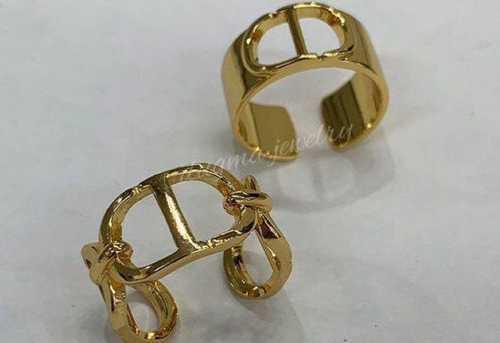 Золотое кольцо CD Dior