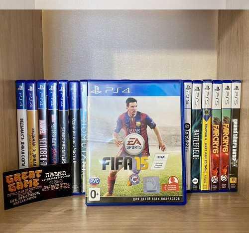 Игры PS4: FIFA 15