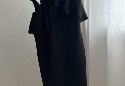 Платье мини zara черное