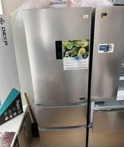 Холодильник многодверный dexp mb630ama серебристый