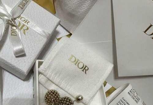 Серьги Dior новые