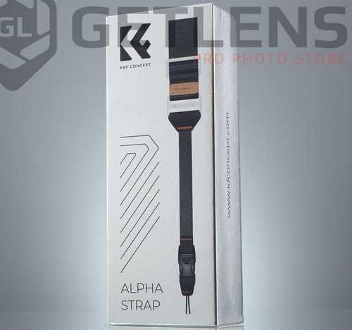 KF Camera Neck Strap Black Ремень для фотоаппарата