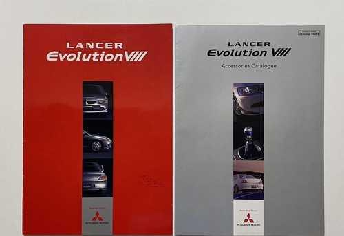 Дилерский каталог Mitsubishi Lancer Evo 8 Япония