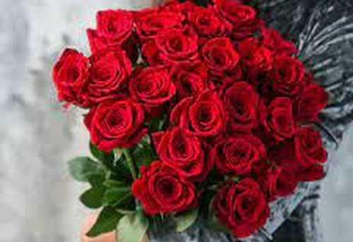 Цветы Букет Розы 101 51 45 25 Доставка