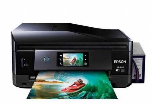 Мфу Epson Expression Premium XP-820 с снпч