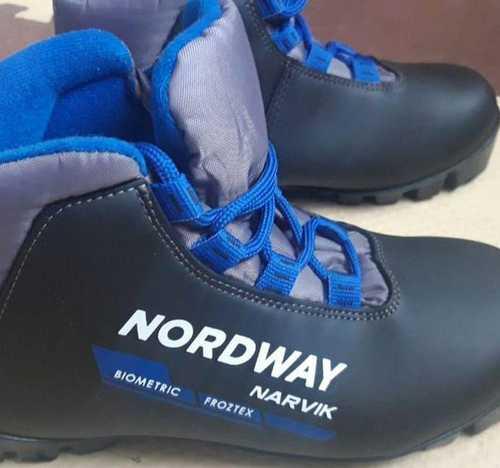 Лыжные ботинки nordway крепление NNN (р.34)