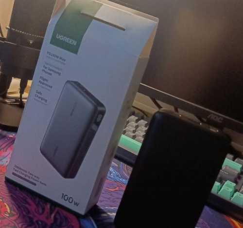 Павербанк ugreen 100W