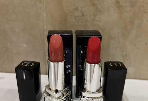 Помада dior rouge