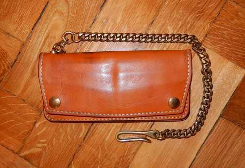 Байкерский кошелёк trucker wallet long